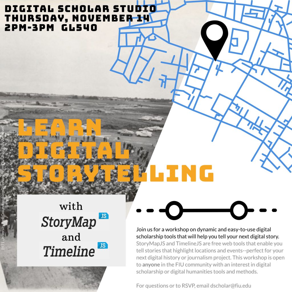 Learn Digital Storytelling! StoryMapJS and TimelineJS Workshop ...
